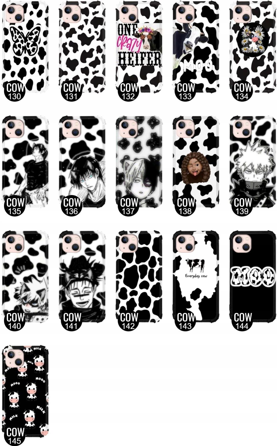 Etui Antishock do Iphone 13 Case Moo Krówka Wzory - Etui na telefon ...