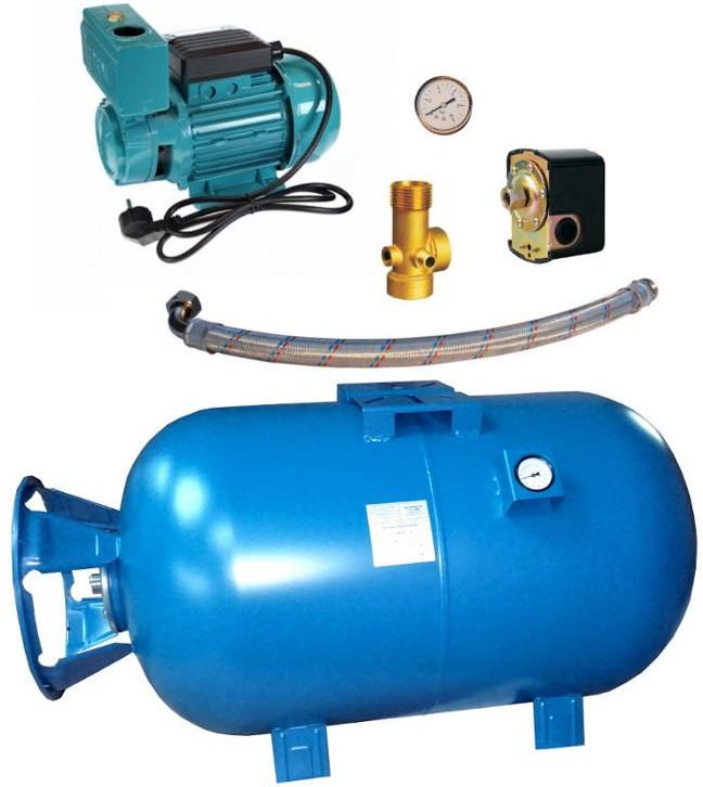 Hydrofor 150L Pompa Ibo Wzi 750 + Zbiornik Ciśnieniowy Pionowy-Poziomy ...