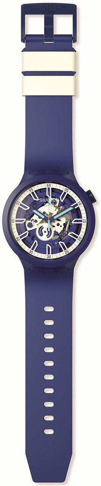 Swatch SB01N102 Big Bold Blue - Zegarki Męskie - Ceny i opinie - Ceneo.pl