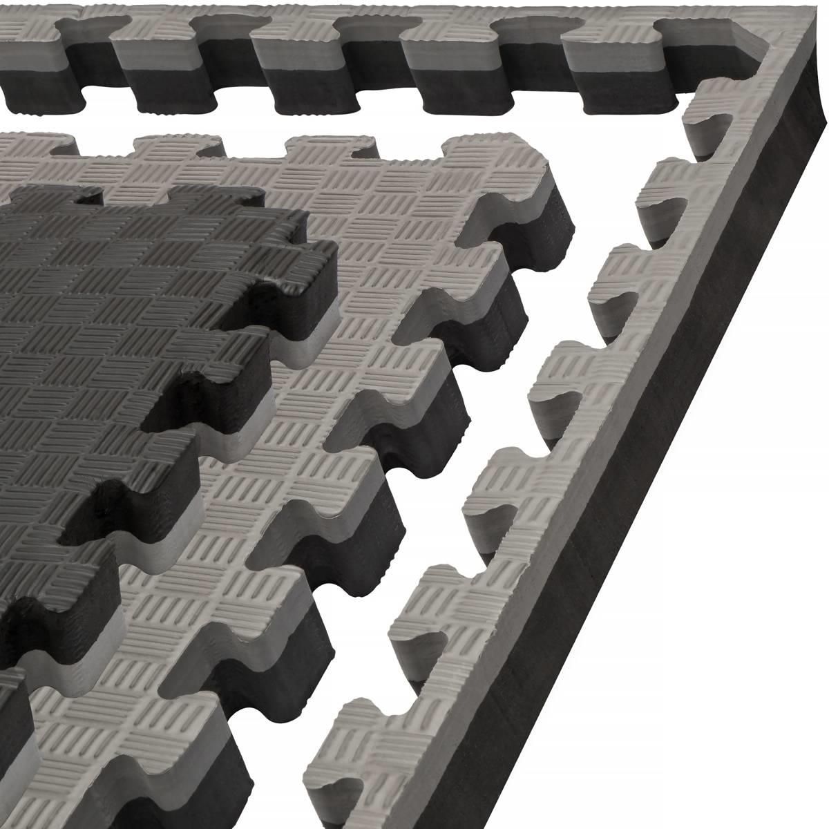 Gym4 Mata Pro 4cm Piankowa Puzzle Mma Judo Treningowa Szaro Czarny ...