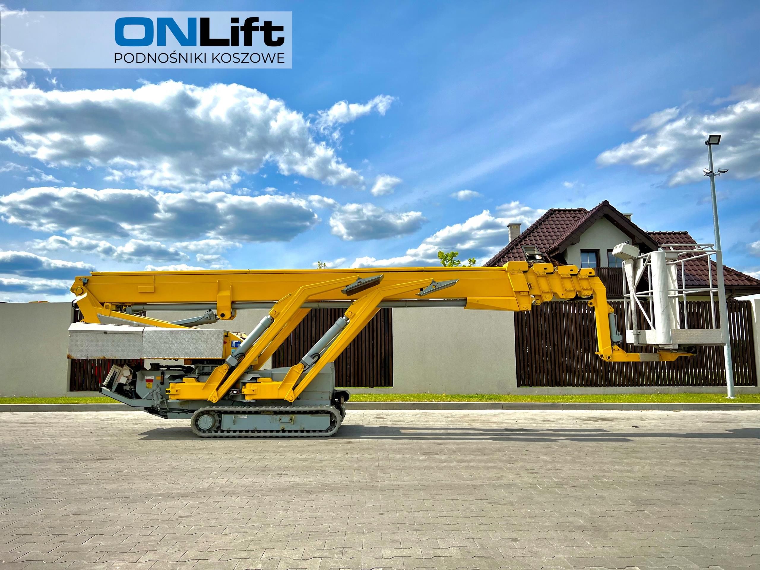 Podnośnik koszowy gąsienicowy - OMME 3000R- ONLift - Opinie i ceny na ...