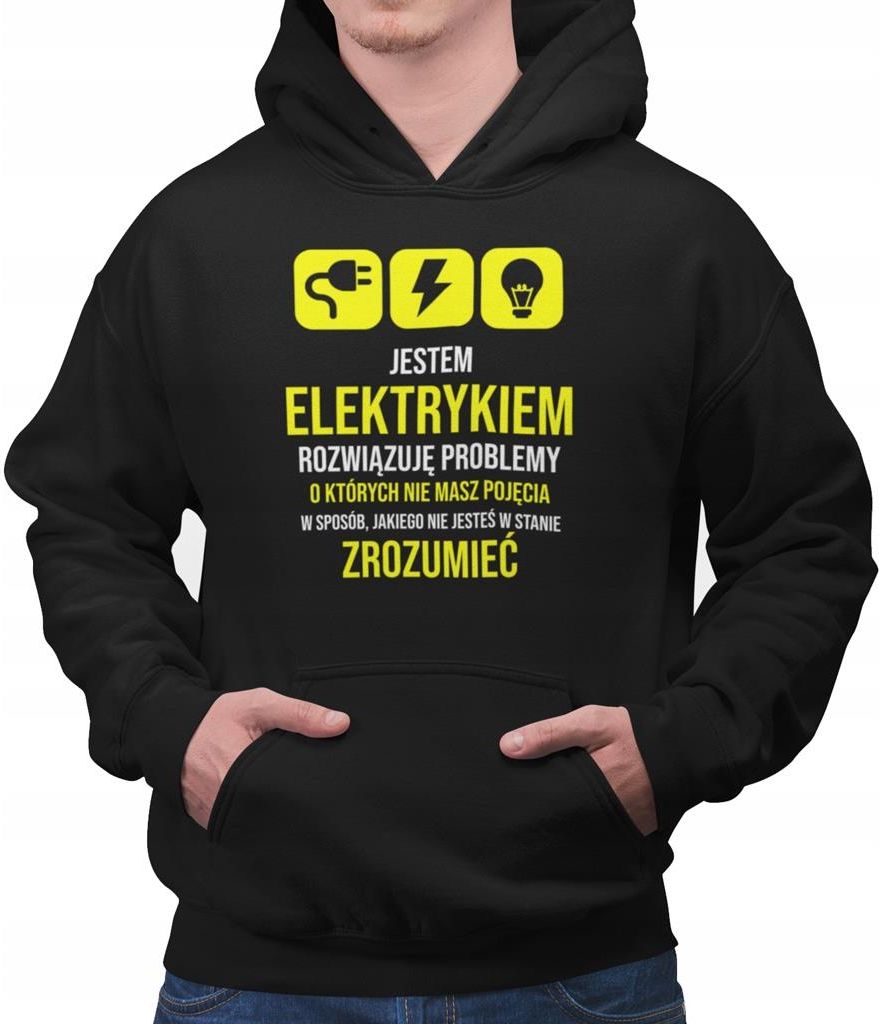 Jestem elektrykiem - bluza dla elektryka Elektryk - Ceny i opinie - Ceneo.pl