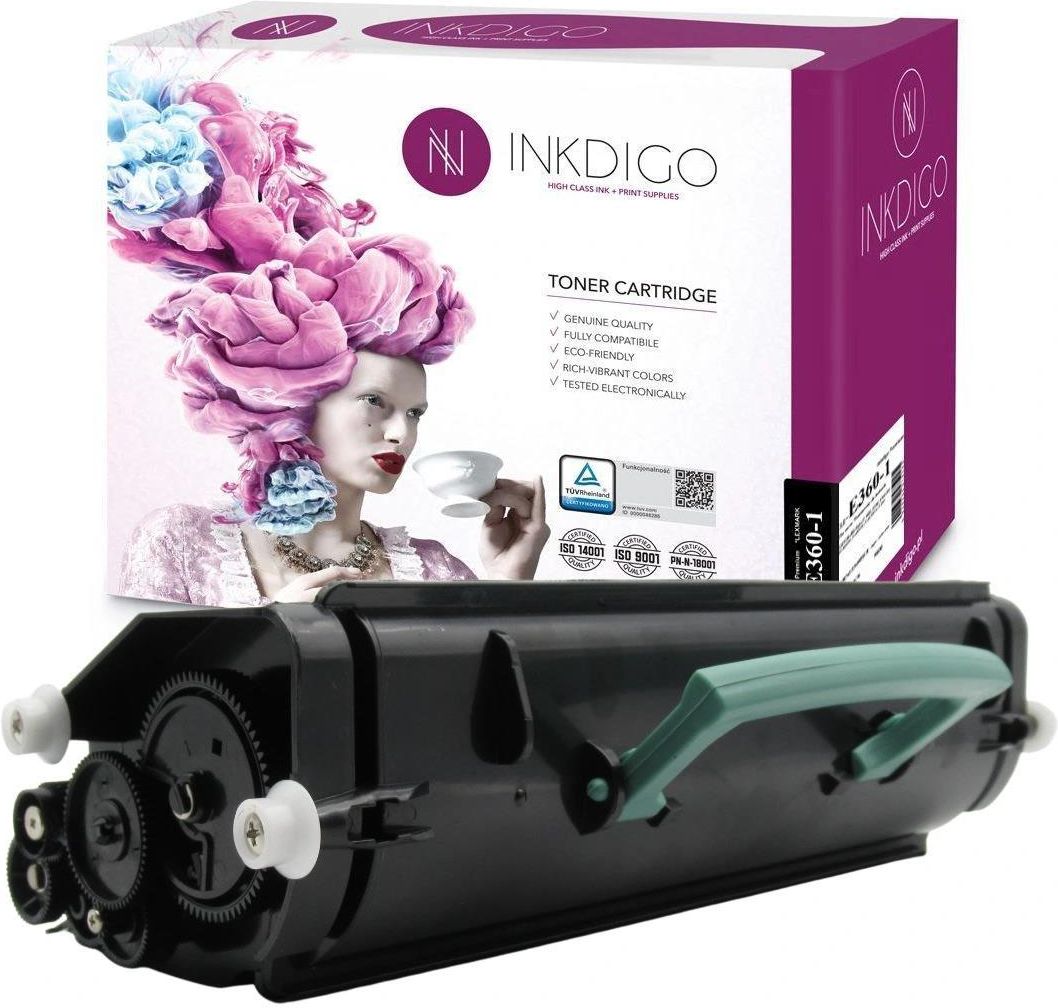 INKDIGO TONER LEXMARK DO OPTRA E360 E360D E460DN E462DTN ...