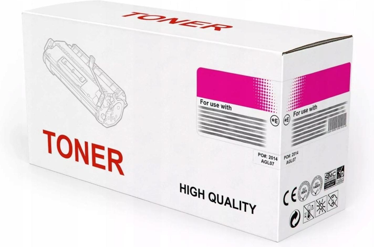AIGOSTAR TONER DO LEXMARK CS421 CS521 CS522 CS622 CZERWONY (CS421M ...