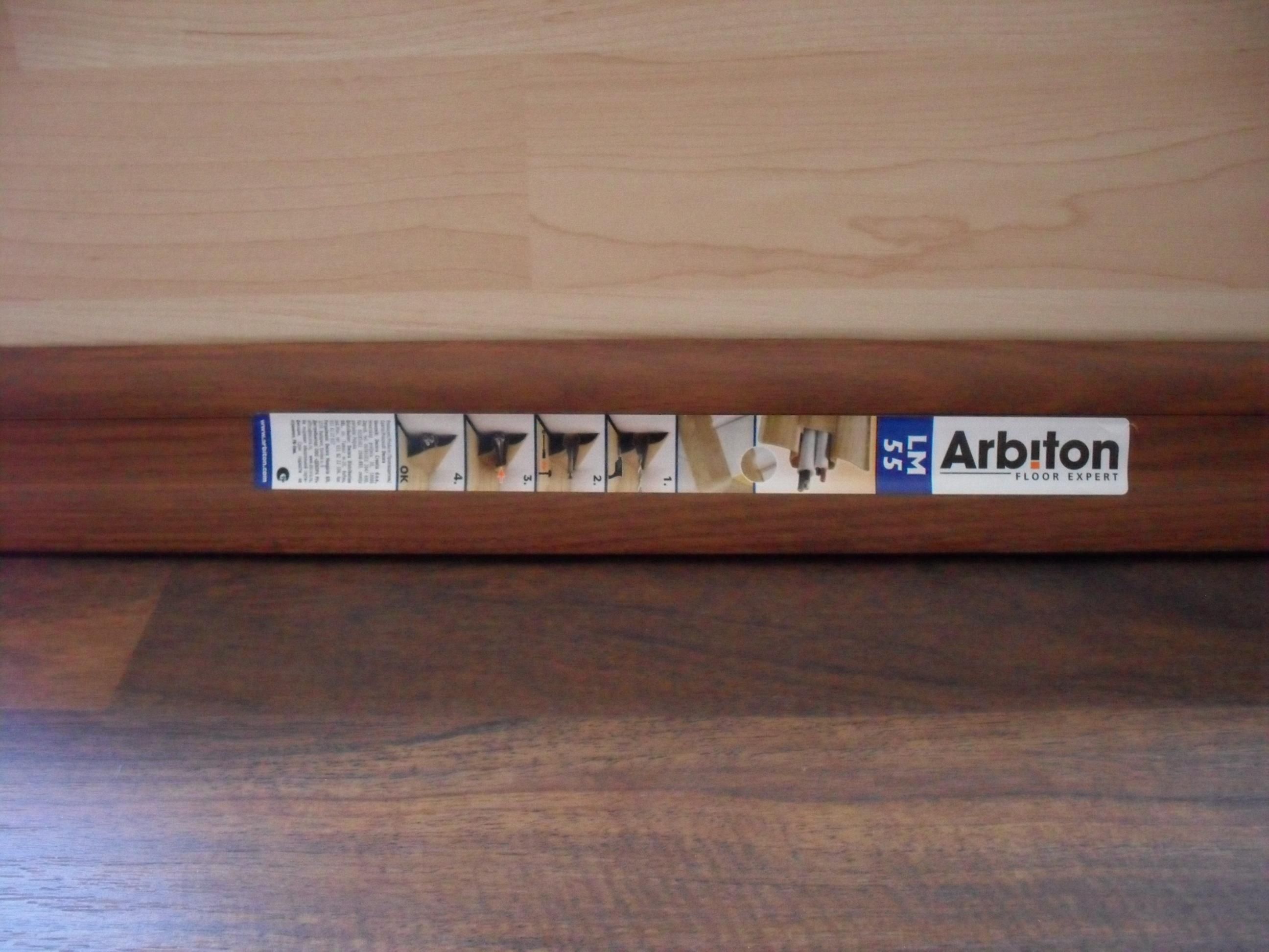 Listwa przypodłogowa Arbiton Listwa Lm 55 Orzech Ciemny - Opinie i ceny ...