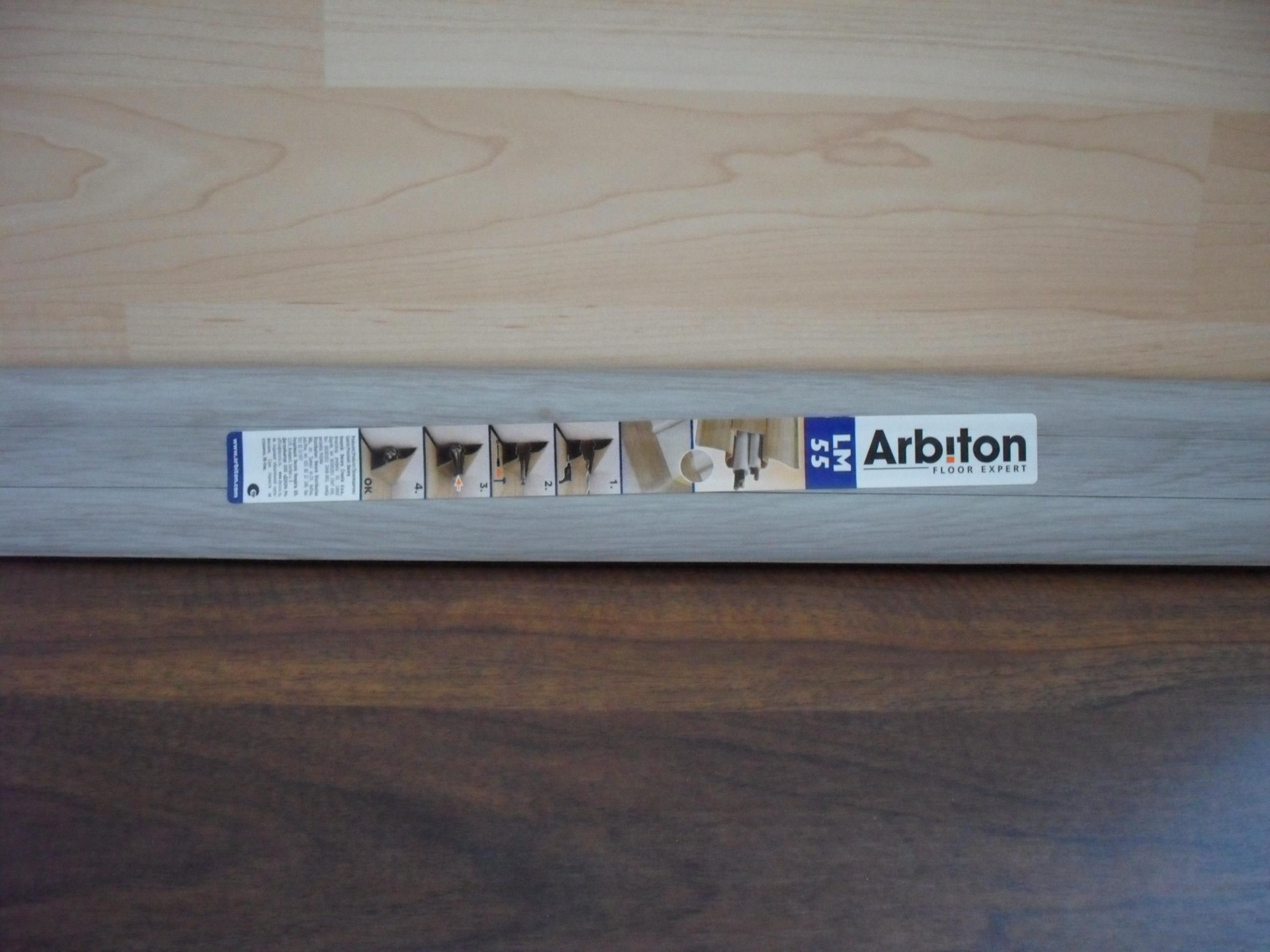 Listwa przypodłogowa Arbiton Listwa Lm 55 Akacja Szara - Opinie i ceny ...
