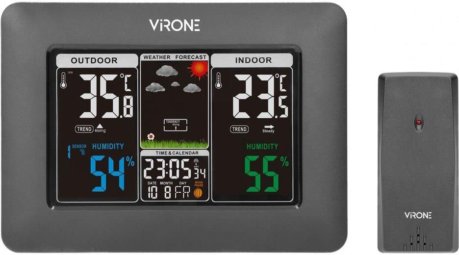 Orno Bezprzewodowa Stacja Pogodowa Czarna WS1B - Opinie i ceny na Ceneo.pl