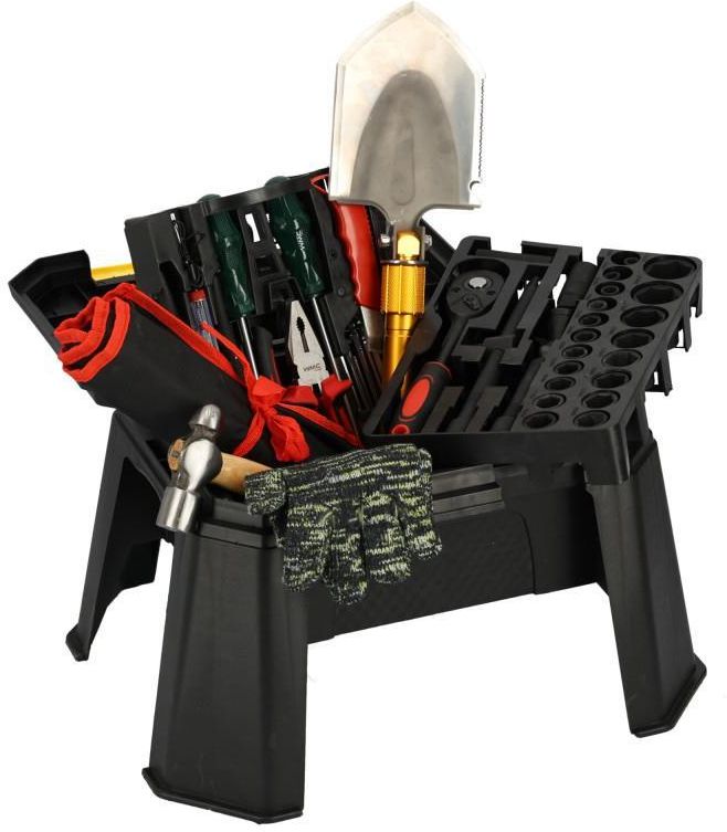 Wmc Tools Zestaw Narzędzi 65El. Ze Stołkiem Warsztatowym 4065C - Opinie i ceny na Ceneo.pl