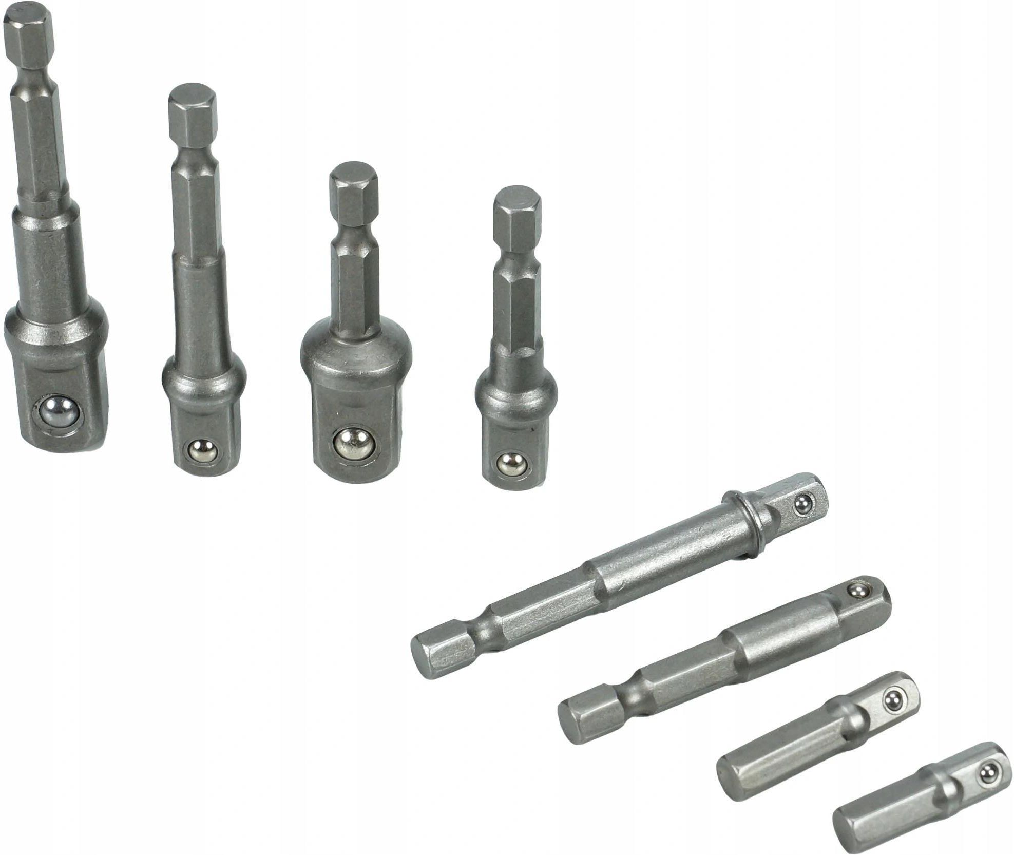 Black Redukcje Adaptery Do Wkrętarki Nasadki 1/4 3/8 1/2 11702 - Opinie i ceny na Ceneo.pl