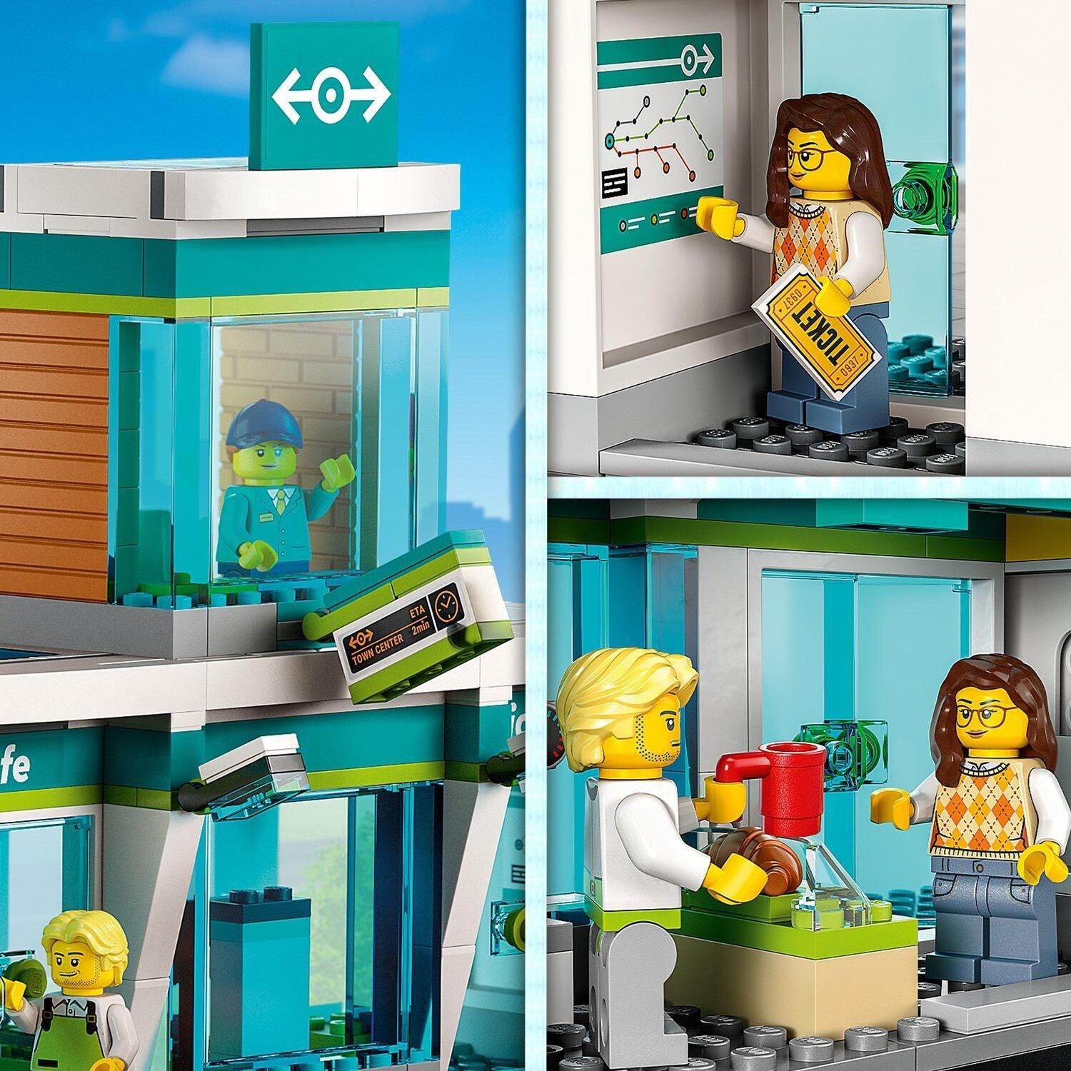 LEGO City 60335 Dworzec kolejowy - ceny i opinie - Ceneo.pl