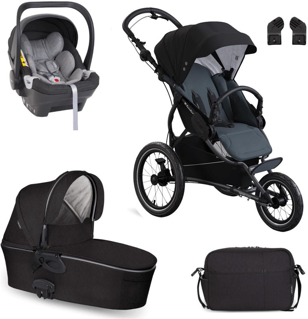 Wózek X-Lander X-Run X-Car Astral Black Głęboko Spacerowy + Fotelik ...