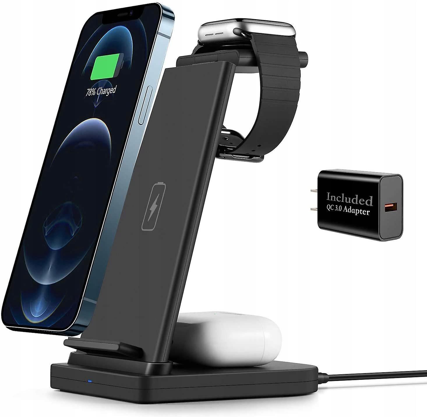 Zasilacz do laptopa INNA 3 IN 1 WIRELESS CHARGER CHARGING STATION DOCK ...
