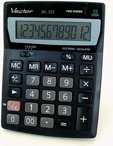 Kalkulator Kalkulator Vector DK-222 biurowy - Ceny i opinie - Ceneo.pl