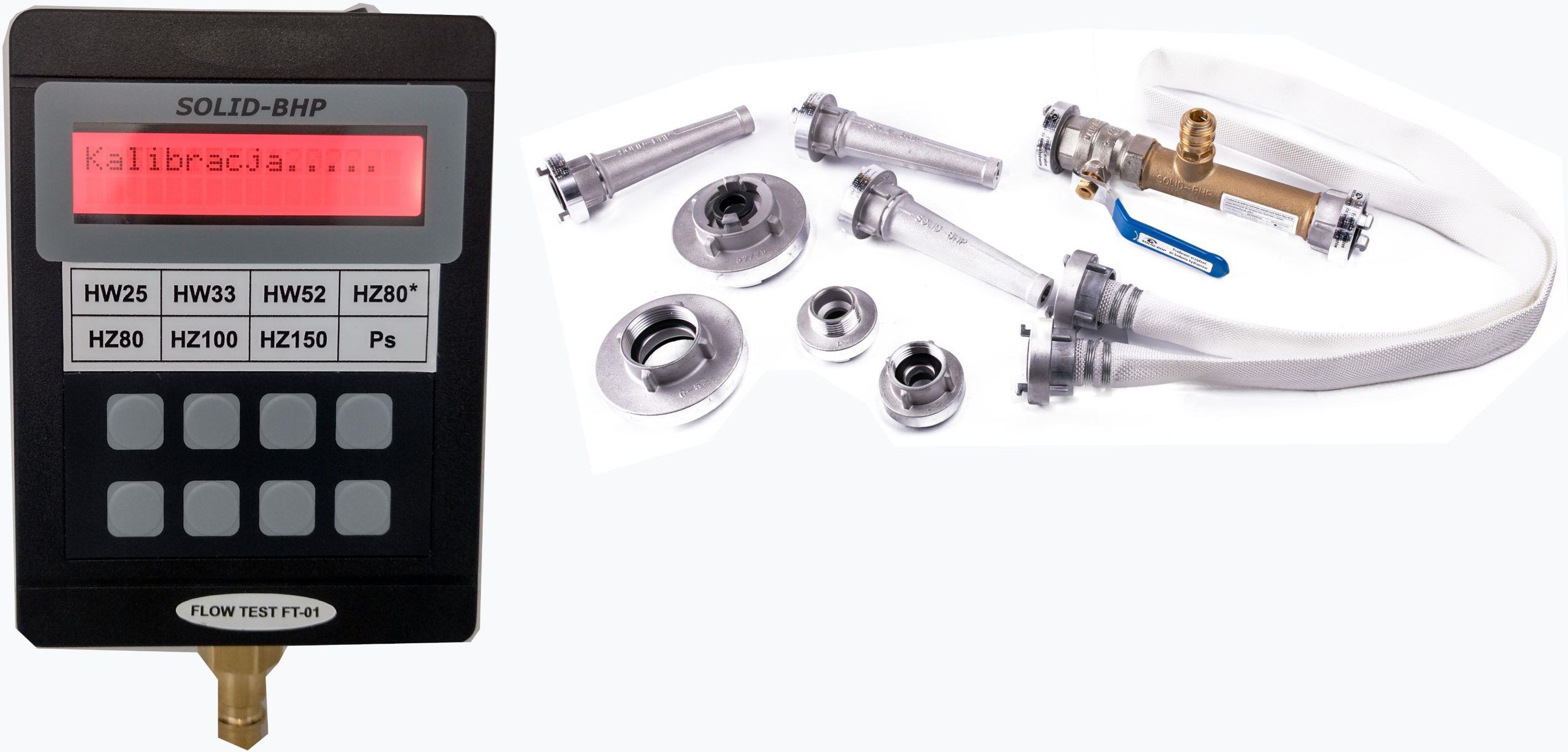 Urządzenie do badania hydrantów wewnętrznych Hydro-check HC-01 FLOW ...