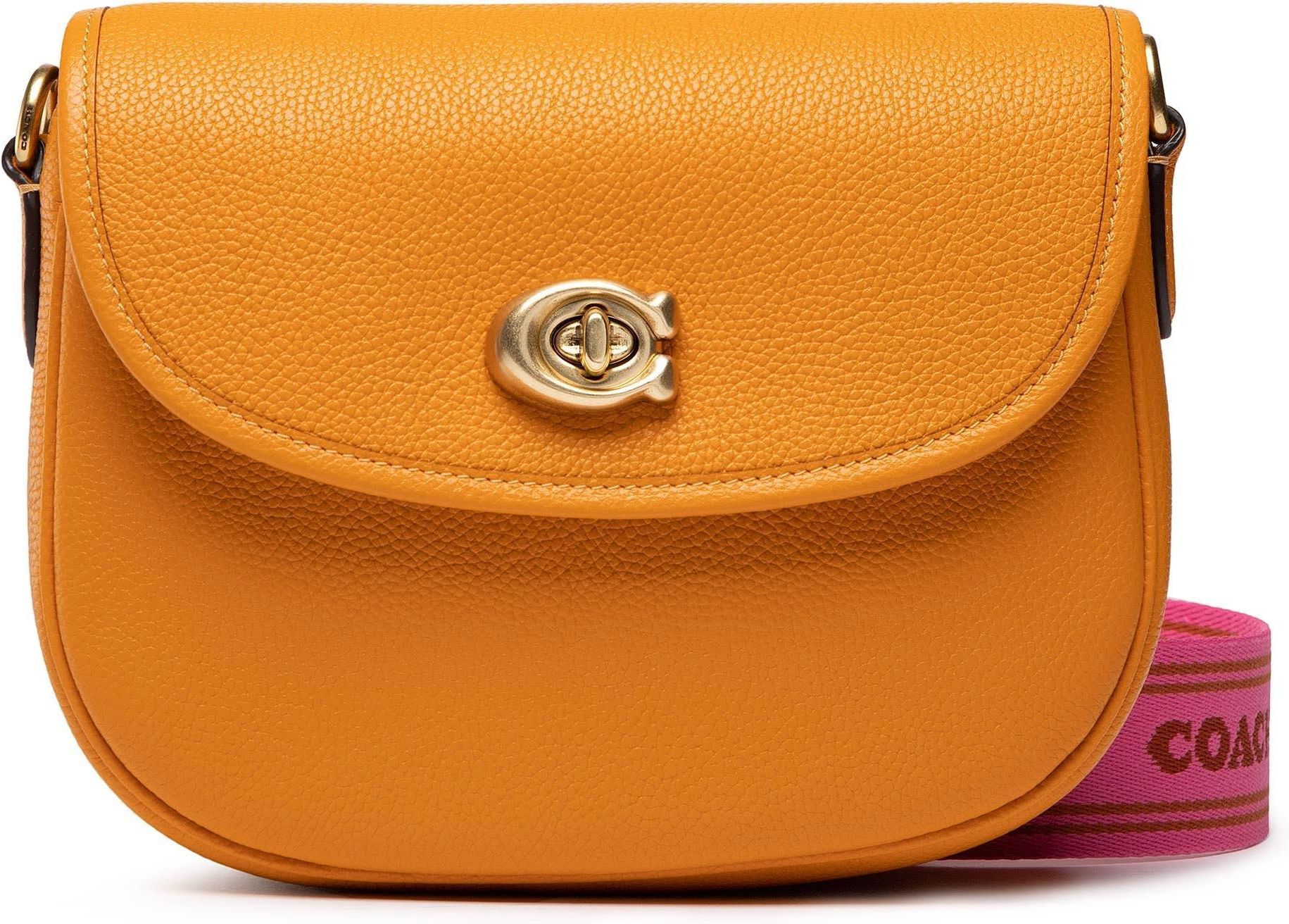 Torebka COACH - Pol Pb Wlw Sddl Bg CA094 B4/HA B4/PAPAYA - Ceny i ...