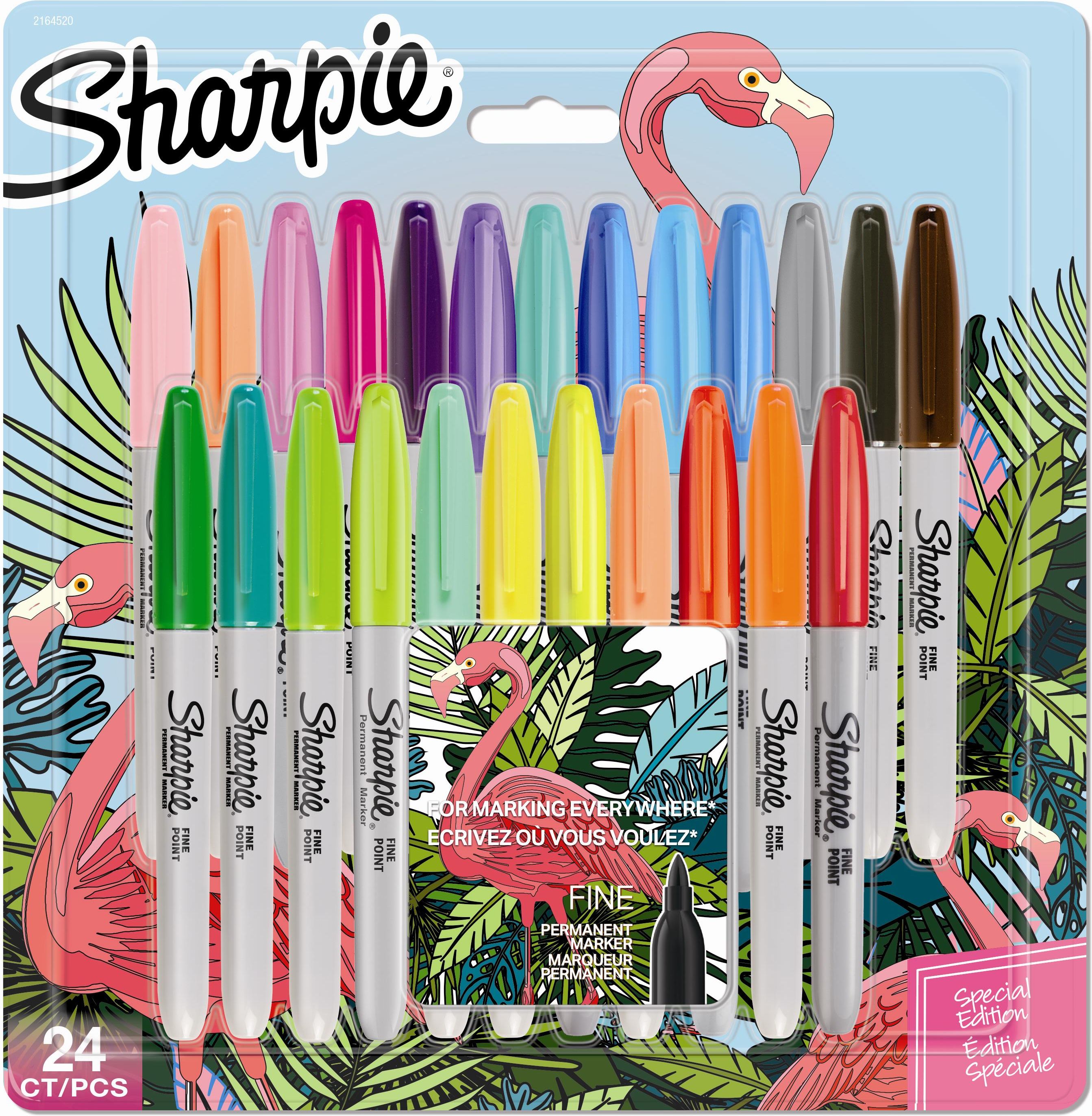 Sharpie Markery Permanentne Fine Flaming 24 Kolory - Ceny i opinie ...