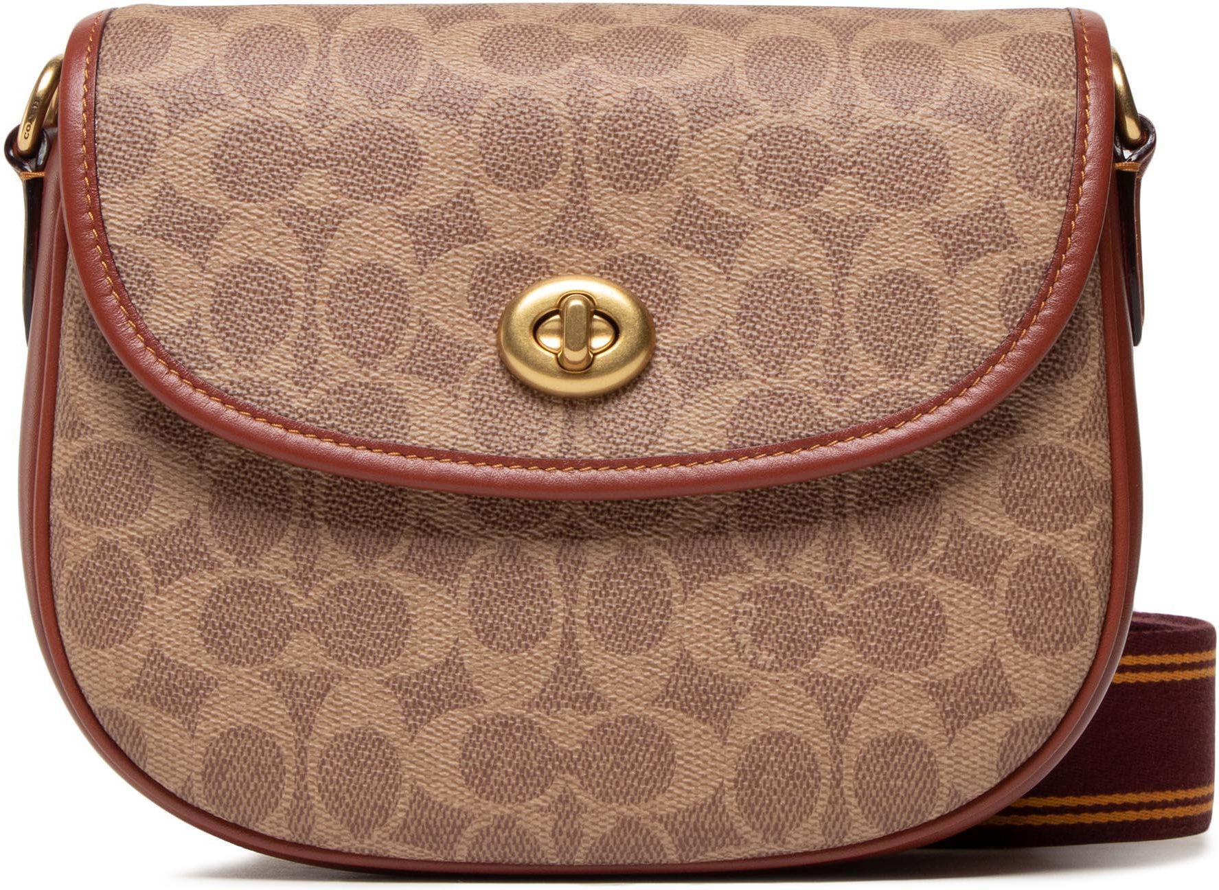 Torebka COACH - Cc Sig Wlw Sddl Bg CA093 B4NQ4 Tan Rust B4 - Ceny i opinie - Ceneo.pl