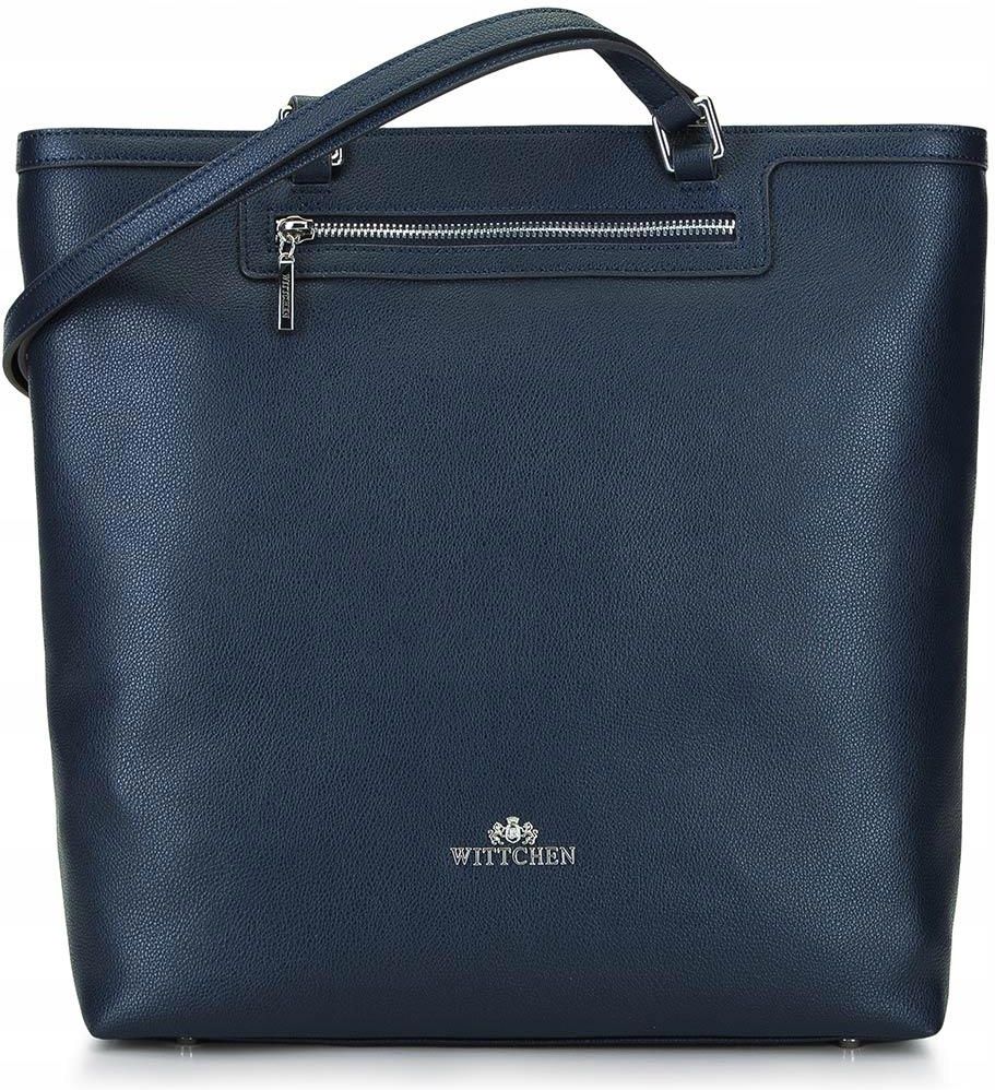 Wittchen torebka shopperka skórzana granatowa - Ceny i opinie - Ceneo.pl