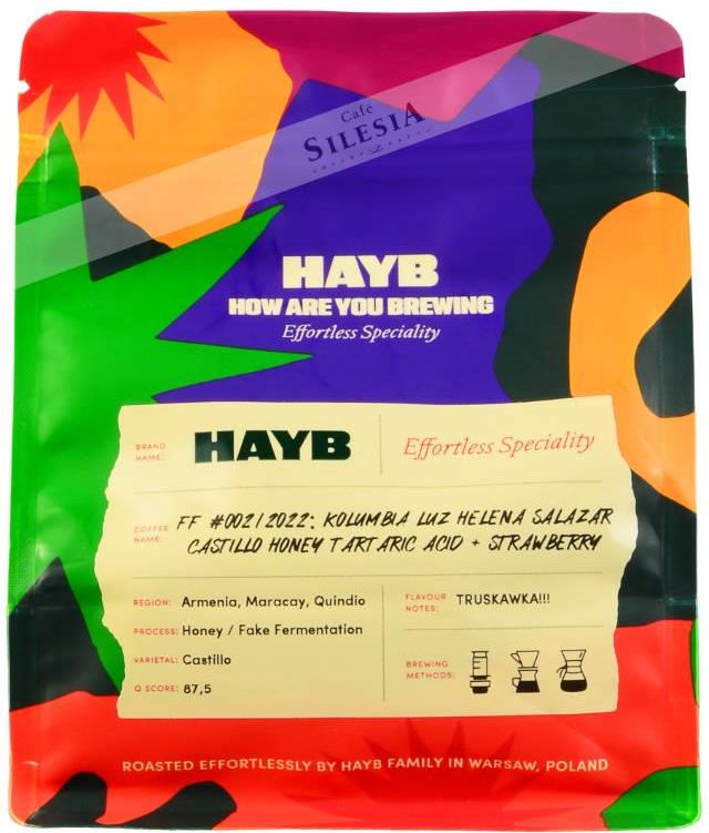 Kawa Hayb Kawa Ziarnista Kolumbia Luz Helena Strawberry 250g - Ceny i ...