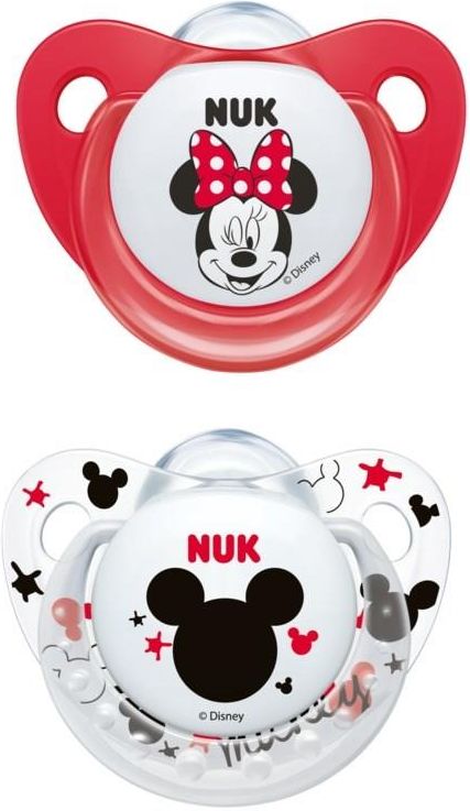 NUK Trendline Disney Myszka Miki 0-6M 2 szt. - Ceny i opinie - Ceneo.pl