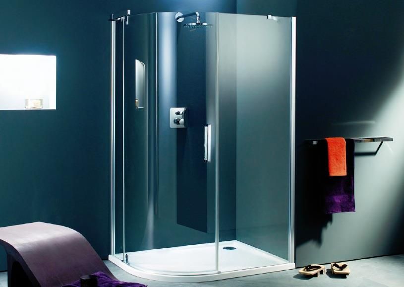 Kabina prysznicowa Huppe Refresh Pure 1/4 koła 9P1112.087.321 - Opinie ...