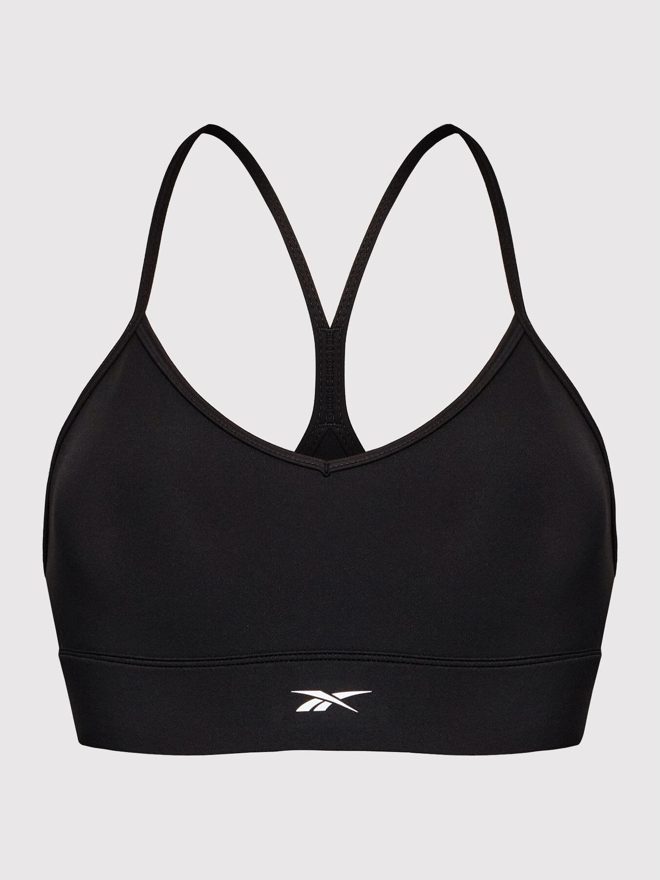 Reebok Biustonosz sportowy Workout Ready GR9473 Czarny - Ceny i opinie - Ceneo.pl