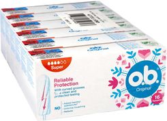O.B. Original Super 16 Tampony 1Op.6Szt5+1Gratis - Opinie i ceny na ...