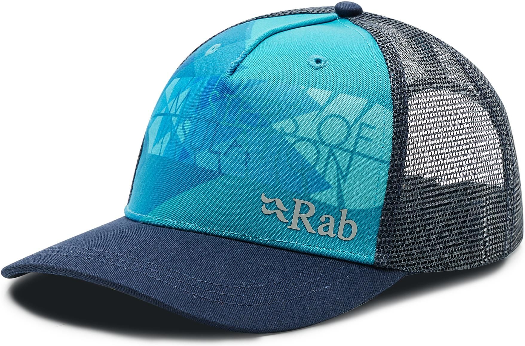 Czapka z daszkiem RAB - Trucker Masters Cap QAB-05 Aquamarine - Ceny i ...
