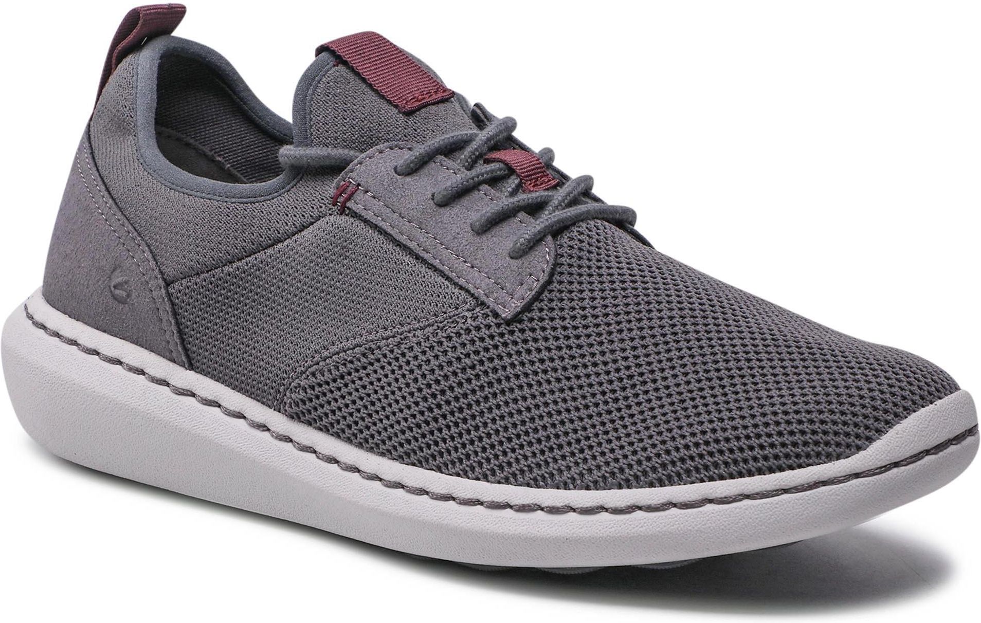 Sneakersy CLARKS - Step Urban Low 261628847 Grey Textile - Ceny i ...