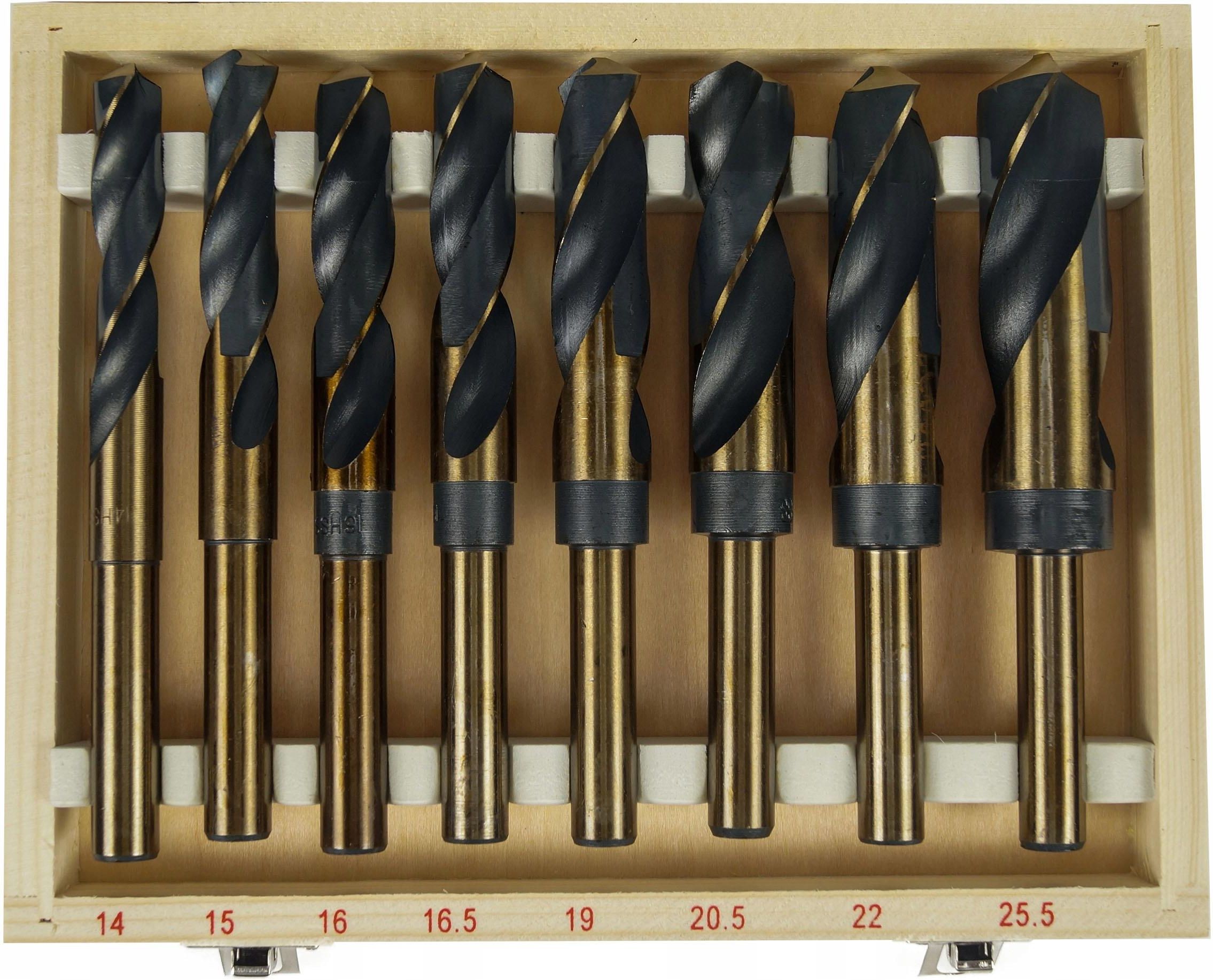 Wiertło Black Wiertła NWKa Hss Kobaltowe Do Metalu Drewna 8EL. 33004 ...