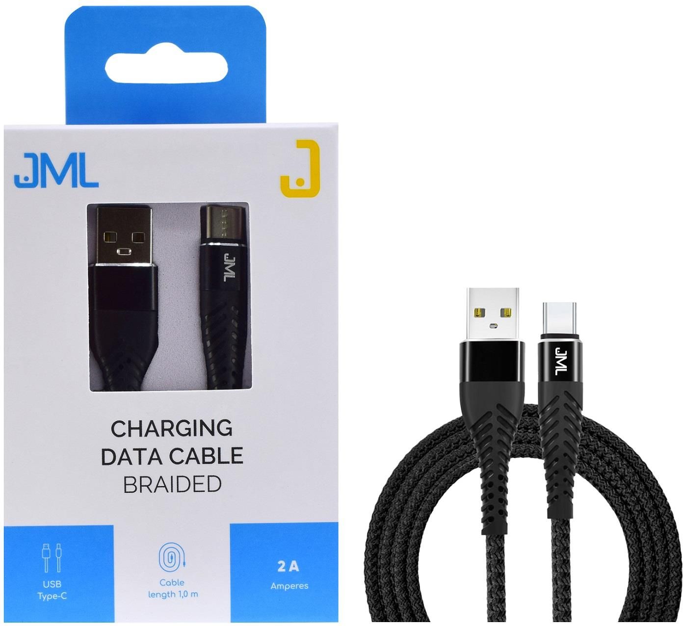 Kabel USB JML CD-110 USB C 2A 1 m czarny - Kable - Opinie i ceny na Ceneo.pl