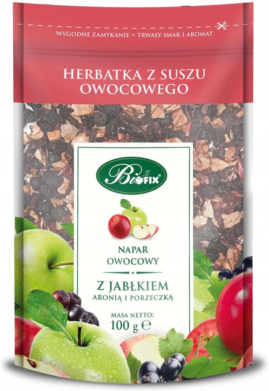 Herbata Bifix Biofix Z Napar Z Jabłkiem Aronia Porzeczka 100G - Ceny i ...