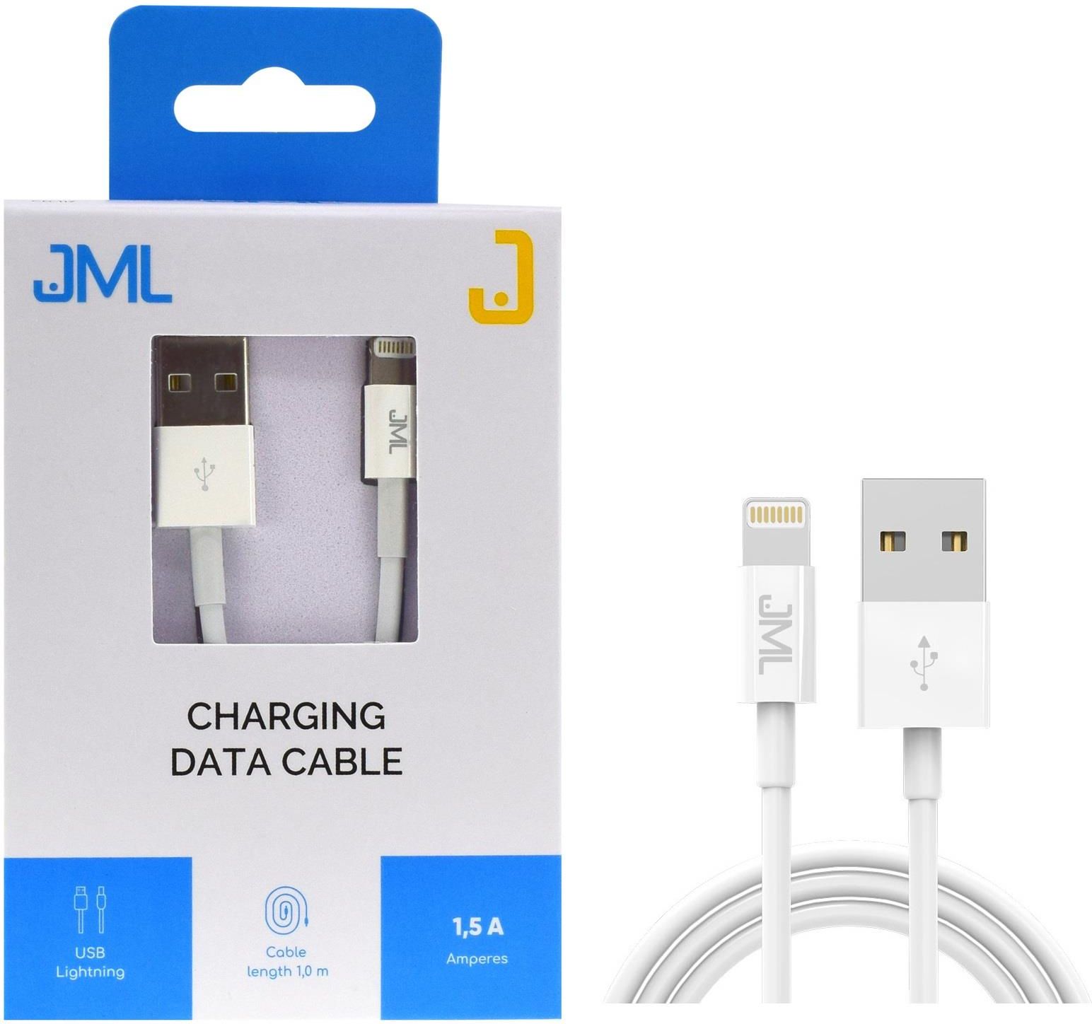 Kabel USB JML CD-117 Lightning 1,5A 1 m biały - Kable - Opinie i ceny ...