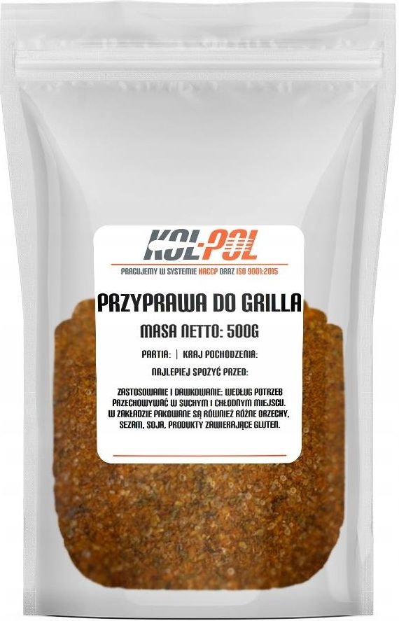 Kol-Pol Przyprawa Do Grilla 500g - Ceny i opinie - Ceneo.pl
