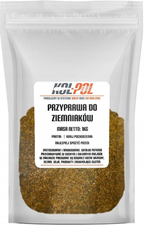 Kol-Pol Przyprawa Do Ziemniaków 1kg Do Frytek Puree - Ceny i opinie - Ceneo.pl