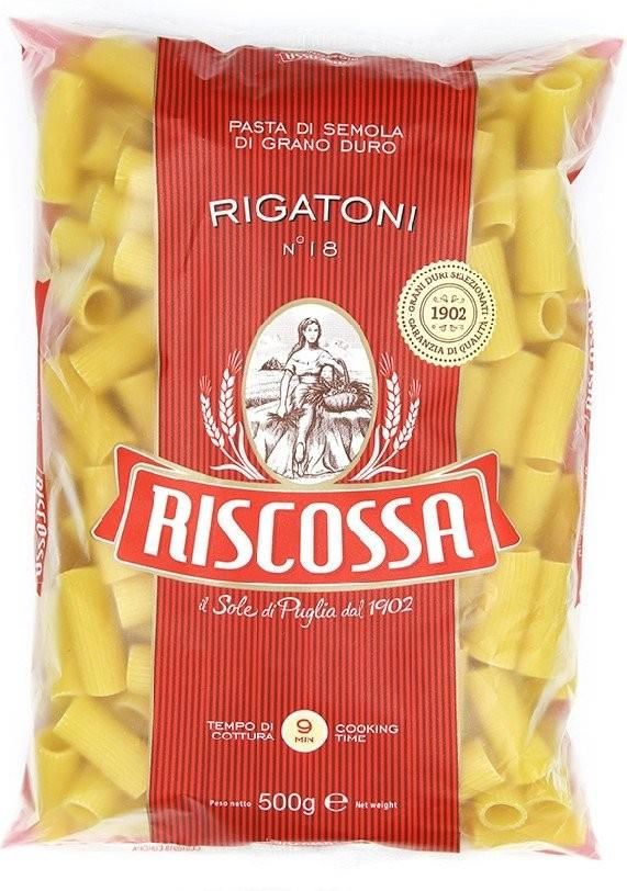 Pastificio Riscossa Makaron Rigatoni grube rurki 500g - Ceny i opinie ...