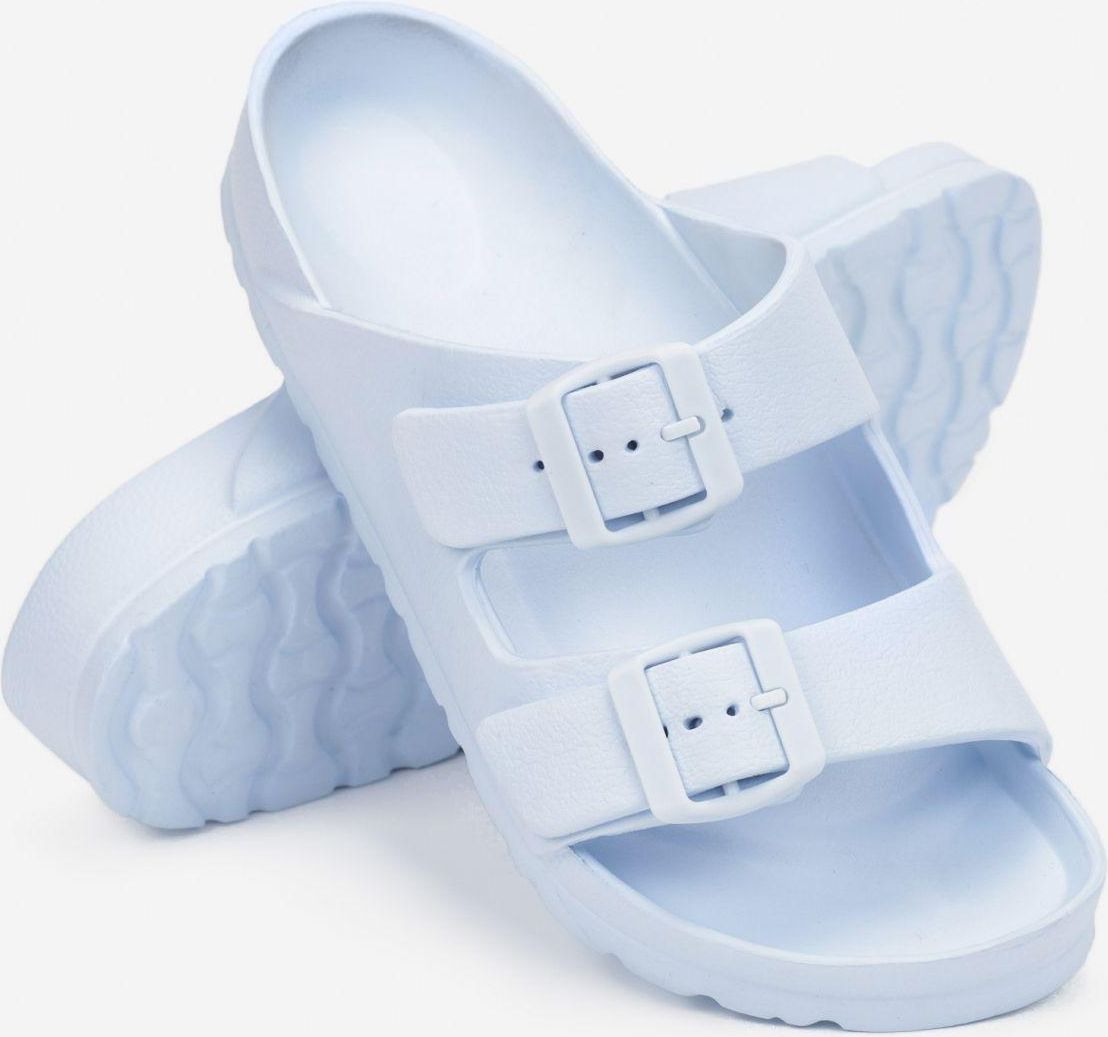 Born2Be Jasnoniebieskie Klapki damskie 39 Casual - Ceny i opinie - Ceneo.pl