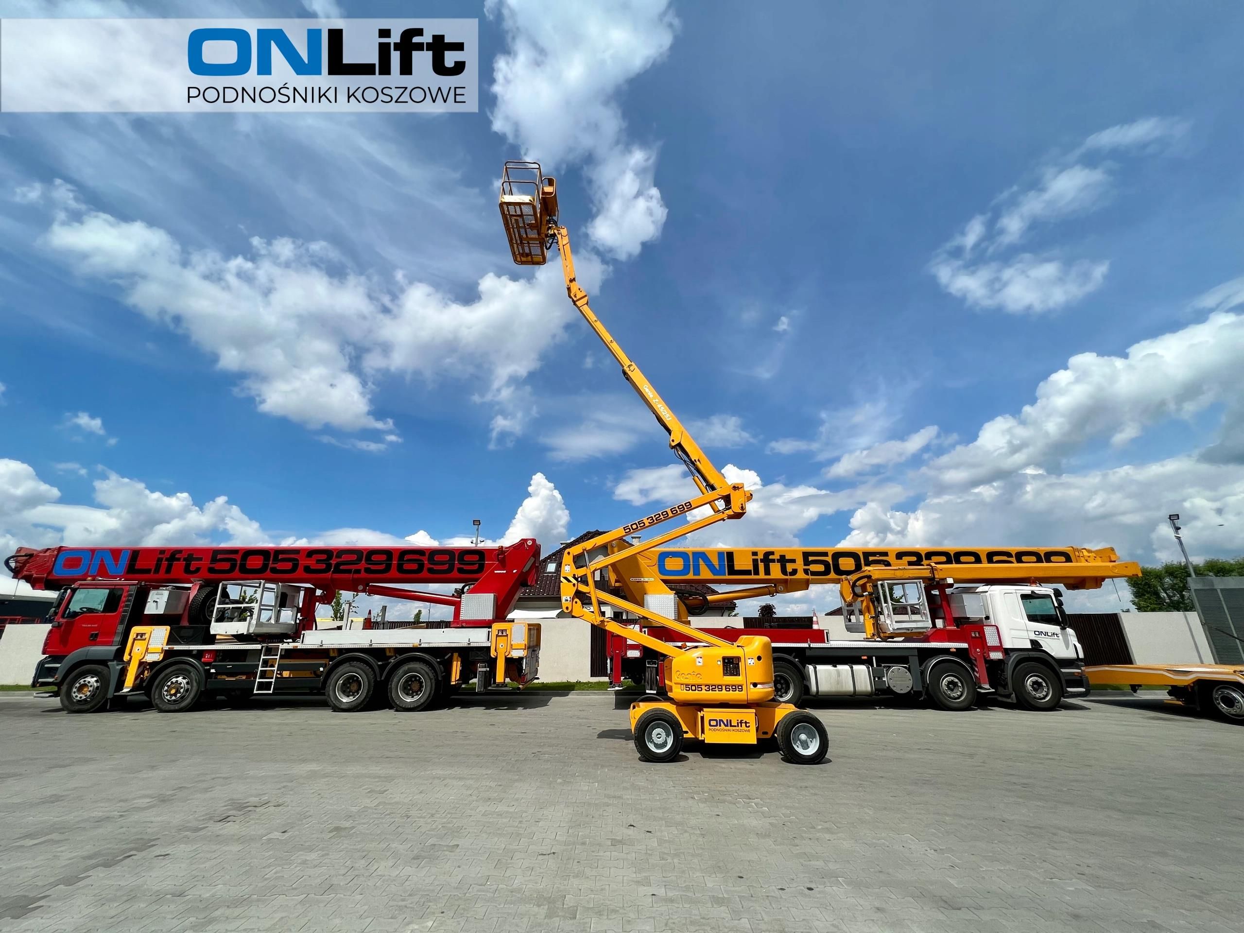 Podnośnik koszowy, zwyżka GENIE Z45/25J - ONLift - Opinie i ceny na ...