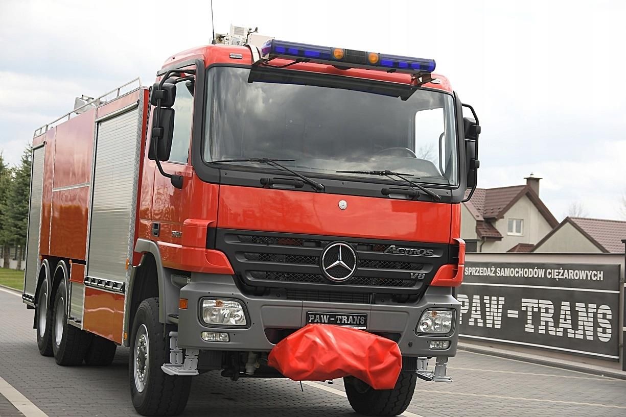 Mercedes ACTROS 3350_6x6_Przeb 10 000km_POŻARNICZY - Opinie i ceny na ...