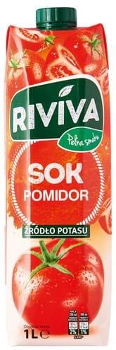 Riviva Sok Pomidorowy Źródło Potasu 1l - Ceny i opinie - Ceneo.pl