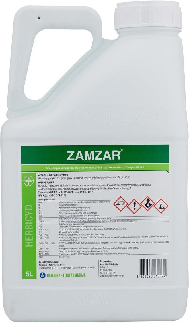 Zamzar 5L Chizalofop - Ceny i opinie - Ceneo.pl