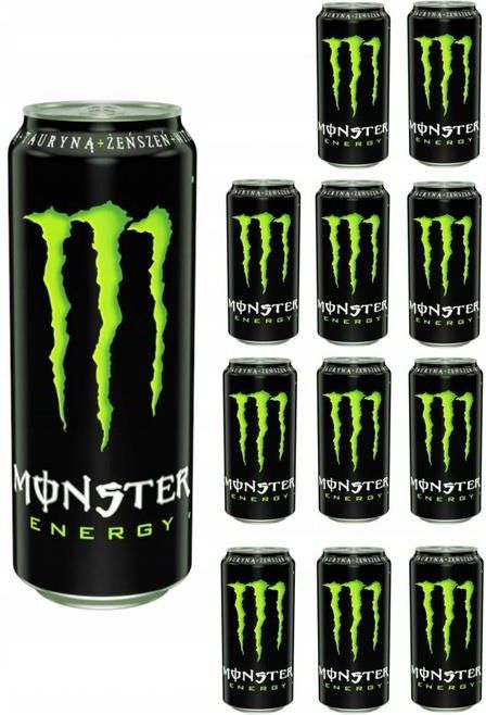 Coca-Cola Monster Energy Oryginalny Original 12 x 500ml - Ceny i opinie ...