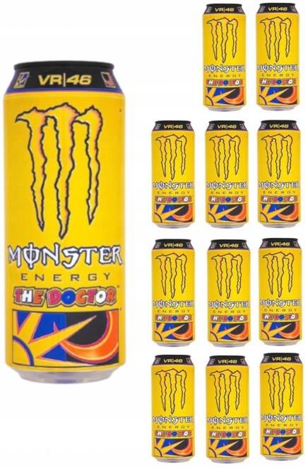 Coca-Cola Monster Energy The Doctor Vr46 12 x 500ml - Ceny i opinie ...