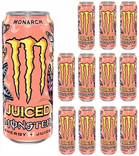 Monster Energy Monarch Juiced 12 x 500ml - Ceny i opinie - Ceneo.pl