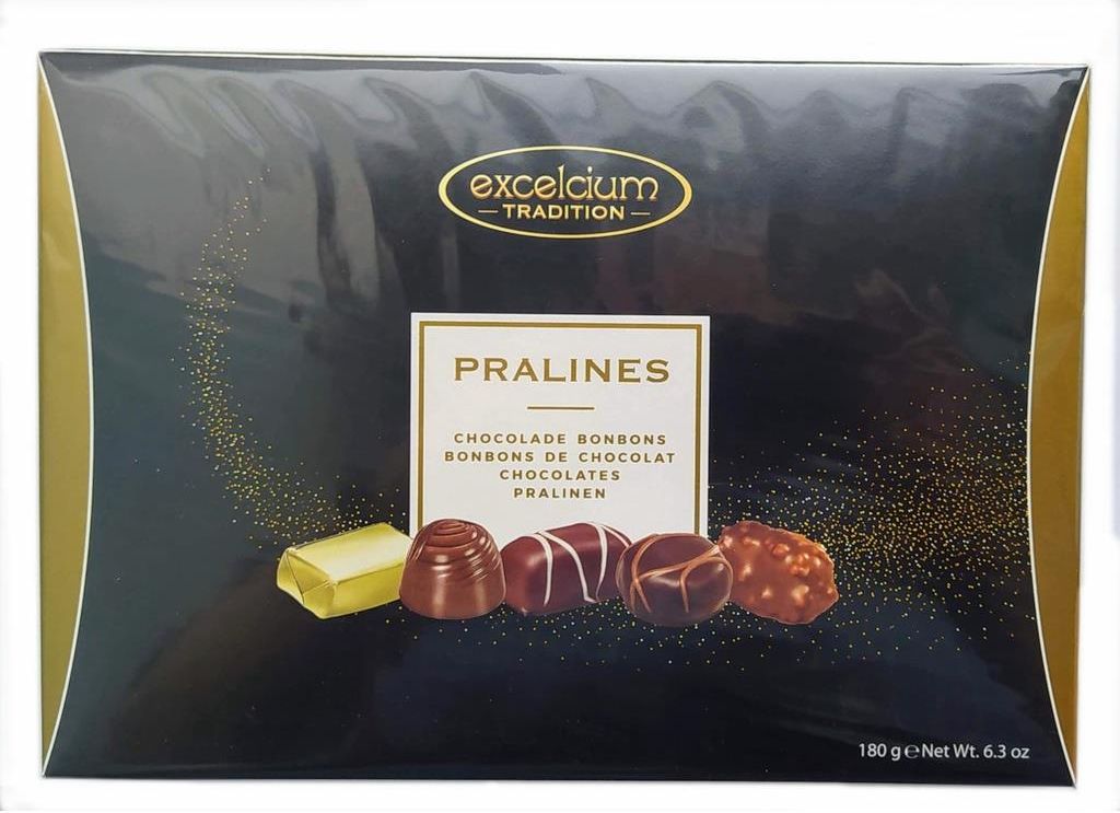 Excelcium Tradition Praliny Excelcium Bombonierka Miks Czekoladek 180g ...