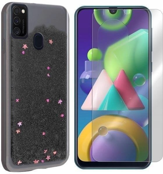 Etui Do Samsung Galaxy M21 SM-M215 Brokat + Szkło (497530ab-c5f5-42c1 ...