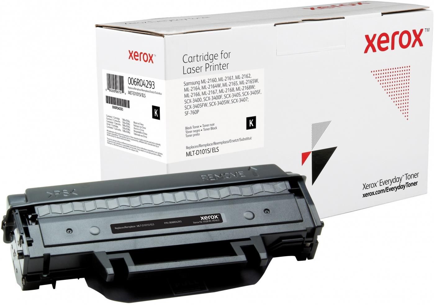 Xerox Everyday Toner Black cartridge equivalent to SAMSUNG MLT-D101S ...