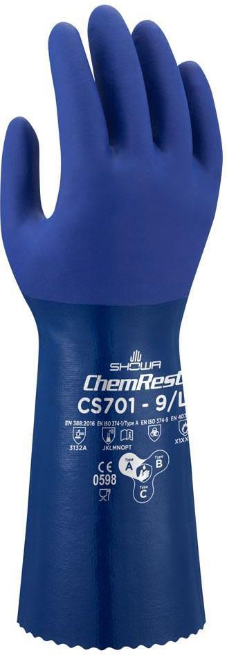 Showa Rękawice Chemoochronne Chemrest Cs701 - Ceny i opinie - Ceneo.pl