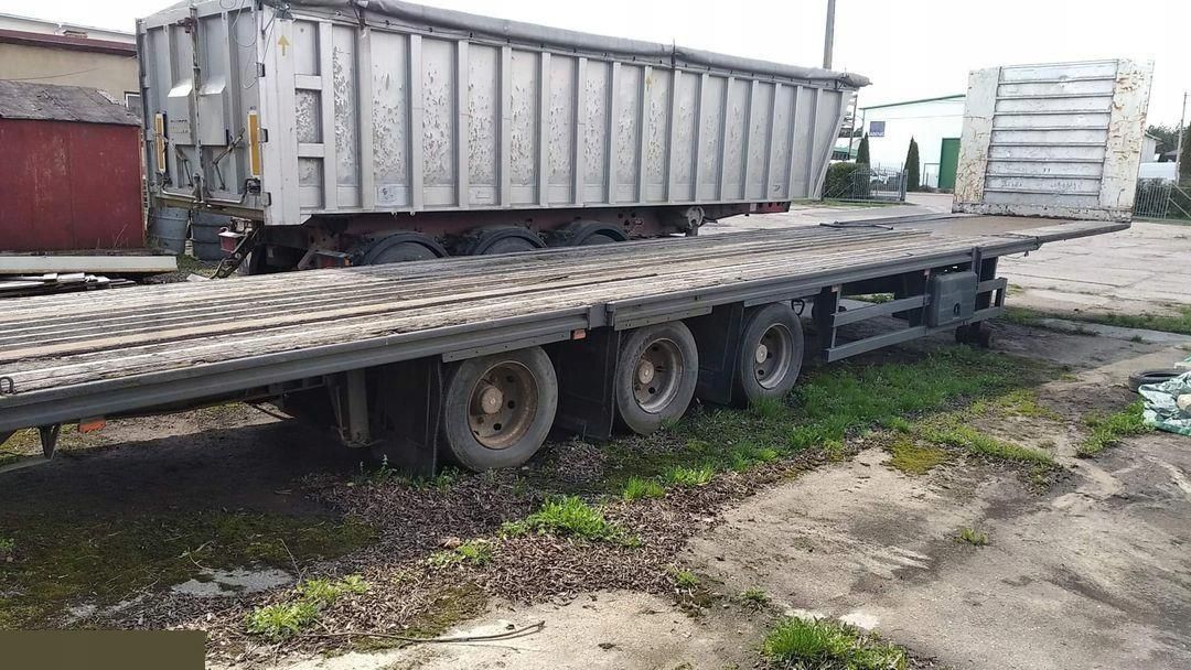 Naczepa PLATFORMA Mega 3 osie 1997r - Opinie i ceny na Ceneo.pl