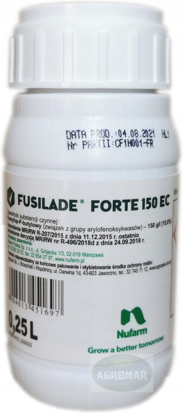 Fusilade Forte 150 Ec 0,25L Środek Chwastobójczy - Ceny i opinie - Ceneo.pl